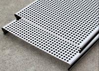 China PVC Coated Aluminum Perforated Ceiling Tiles 3003H24 Suspended for sale