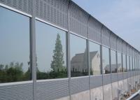 China Highway Soundproof Perforated Metal Mesh 80mm 100mm Perforated Noise Barrier Panels for sale