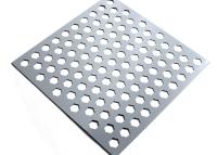China Honeycomb Punching Sieve Hexagonal Perforated Metal SS304 1*2m 1.22*2.44m for sale
