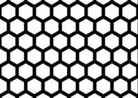 China Honeycomb Punching Sieve Hexagonal Perforated Metal SS304 1*2m 1.22*2.44m for sale