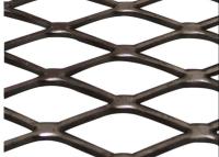 China 40*80mm 34*80mm Rhombus Expanded Metal Mesh Balustrades 4x8 Expanded Steel Sheet for sale