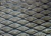 China 40*80mm 34*80mm Rhombus Expanded Metal Mesh Balustrades 4x8 Expanded Steel Sheet for sale