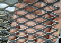 China 40*80mm 34*80mm Rhombus Expanded Metal Mesh Balustrades 4x8 Expanded Steel Sheet for sale