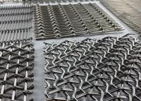 China Decorative Wire Grilles Architectural Flat Wire Mesh Crimped Woven Wire Mesh for sale