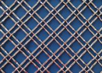 China Velp Antique Brass Architectural Metal Mesh SS316 Crimped Wire Mesh for sale