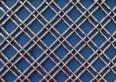 China Velp Antique Brass Architectural Metal Mesh SS316 Crimped Wire Mesh for sale