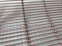 China External SUS 304 316 Decorative Woven Wire Mesh Curtain Wall ISO9002 for sale