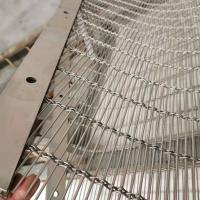 China Decorative Sheet Architectural Metal Mesh Brass Lock Crimped for sale