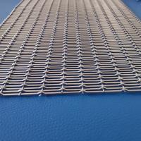 China Stainless Steel Bronze Architectural Mesh Round Flat Wire Intersect for sale