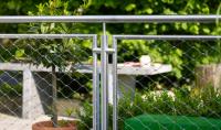China AISI 316 Stainless Steel Knotted Rope Mesh For Bird Aviary Anti Theft ISO9002 for sale
