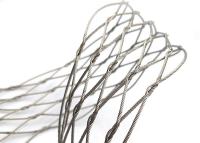 China Zoo 316 Inox Stainless Steel Wire Rope Woven Mesh Ferruled Type for sale