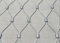China Zoo 316 Inox Stainless Steel Wire Rope Woven Mesh Ferruled Type for sale