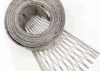 China Zoo 316 Inox Stainless Steel Wire Rope Woven Mesh Ferruled Type for sale