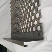 China Roof Safety Walkway Steel 1.5mm Grip Strut Grating Outdoor Antislip Hole O Shape for sale