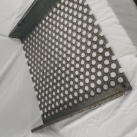 China Roof Safety Walkway Steel 1.5mm Grip Strut Grating Outdoor Antislip Hole O Shape for sale