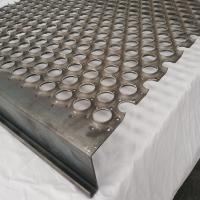 China Carbon Steel Perf O Grip Planks 3mm Perforated Safety Grating for sale