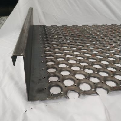 China Carbon Steel Perf O Grip Planks 3mm Perforated Safety Grating for sale