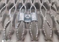 China Anti Skid Perforated Grip Strut Safety Grating Plank Aluminum 5052 H32 for sale