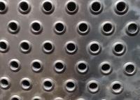 China Anti Skid Perforated Grip Strut Safety Grating Plank Aluminum 5052 H32 for sale