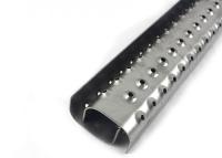 China Galvanized Steel Slip Resistant Ladder Rung Covers 13-14 Gauge for sale