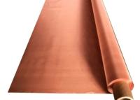 China 100% Pure Copper Woven Wire Mesh Cloth 250mm Mesh OEM ODM for sale