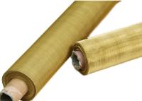 China Nonmagnetic H65 Brass Woven Ultra Fine Screen Mesh For Filtering for sale