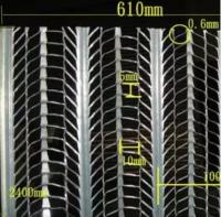 China Galvanized Steel Expanded Metal Lath with Corrosion-resistant and Fire-resistant Properties for Interior Walls for sale