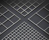 China 25x25mm Galvanized Welded Wire Mesh Panels for Decorative Fencing for sale