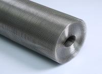 China Silver Color Fence 2*2cm Galvanized Welded Wire Mesh Rolls Carbon Steel for sale