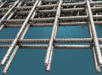 China Reinforcing Ribbed Bar Welded Wire Mesh Panels For Concrete Slab 10mm 12mm Thickness for sale