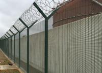 China 4.0mm Green 4x4 Welded Wire Mesh Fence Hot Dip Galvanized for sale