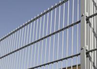 China Galvanized Bilateral Green Vinyl Coated Wire Garden Fence Ral 6005 for sale