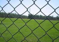 China 15m 30m 50m Roll Galvanized Chain Link Fence Cyclone Wire Diamond Mesh Farm for sale
