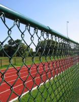 China 15m 30m 50m Roll Galvanized Chain Link Fence Cyclone Wire Diamond Mesh Farm for sale
