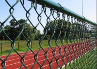China Diamond 8Ft 9 Gauge Chain Link Fence PVC Coated For Sports Playground for sale