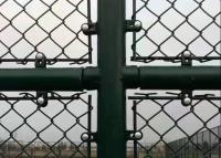 China Hot Dip Galvanized Green Chain Link Fence 1.5m 2.0m Height for sale