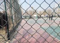 China Hot Dip Galvanized Green Chain Link Fence 1.5m 2.0m Height for sale