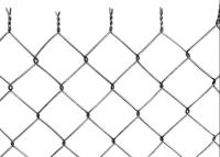 China Barbed Barbed 3.0mm Field 8 Gauge Chain Link Fence Rolls For Poultry Farm for sale