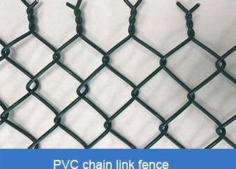 China 6ft Galvanized PVC Coated Chain Link Fence ASTM E2016 ISO9001 for sale