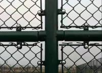China 6ft Galvanized PVC Coated Chain Link Fence ASTM E2016 ISO9001 for sale