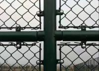 China Boundary Wall 6 Foot Galvanized Chain Link Fence EN 10244 for sale