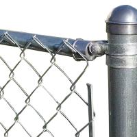 China 4.8mm Galvanized Chain Link Fence 50m Roll Diamond Hole Mesh for sale