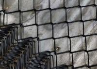 China PVC Coated Black Galvanized Chain Link Fence for Sports Fields for sale