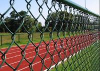 China Temporary 25*25mm 50*50mm Mesh Galvanized Chain Link Fence For Sports Filed for sale