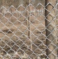 China 6 Foot Galvanized Chain Link Fence Pvc Coated Green Black Hot Dipped Diamond Hole for sale