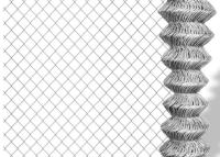 China Tennis Court 10 Gauge Chain Link Fence PVC Coated Temporary ISO1461 for sale