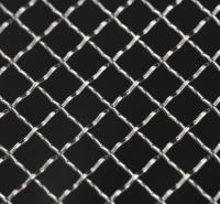 China Architectural Stainless Steel 1mm 2mm Crimped Woven Wire Mesh for Railing Crimped Mesh Fencing for sale
