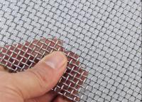China C hook Crimped Woven Wire Mesh 20mm*20mm hole Mine Screen Mesh for sale