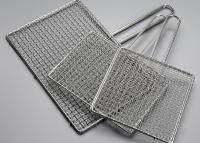 China Stainless Steel 304 BBQ Grill Wire Mesh 450x600mm Food Grade for sale