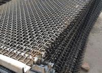 China Mining Quarry Stone Crusher Wire Mesh 3mm*3mm Hole With 180 Degree Hook for sale
